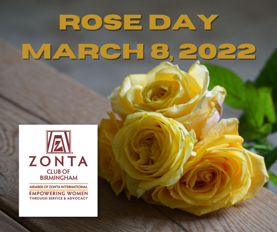 Rose Day 2022 | Zonta Club of Birmingham – Zonta Club of Birmingham